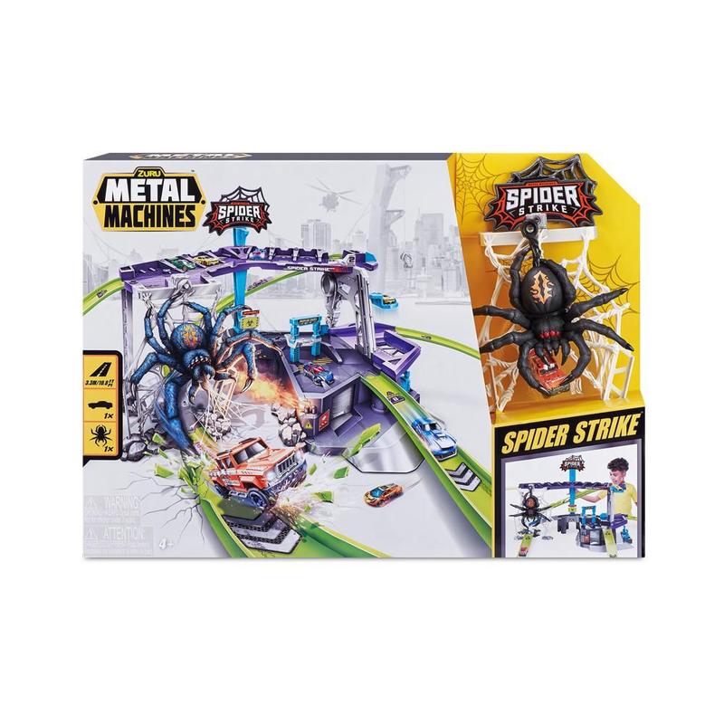 Pista Metal Machines Spider Strike - Candide - Pistas de Brinquedo ...