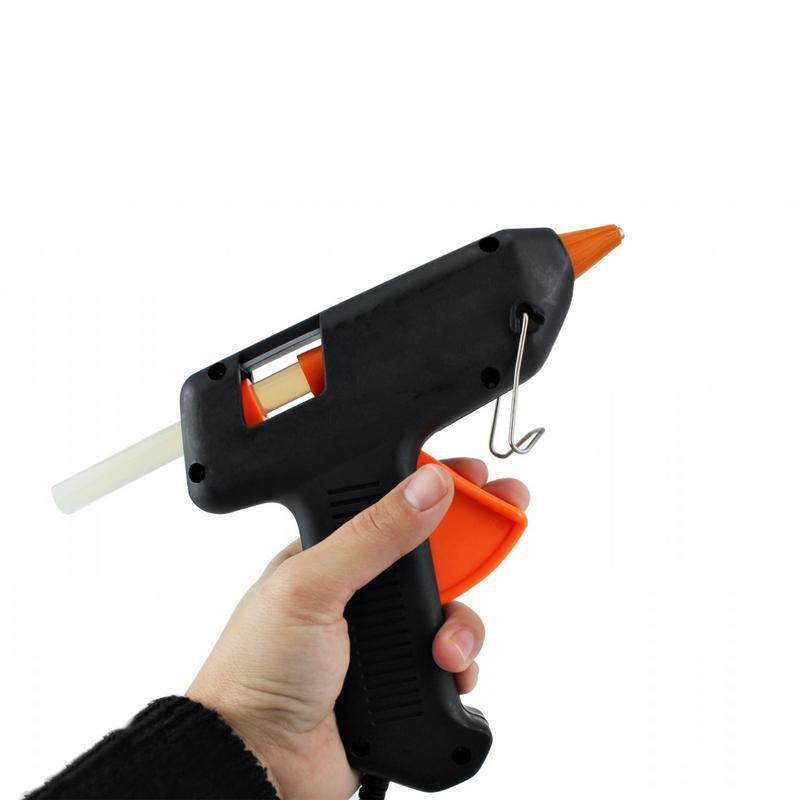Pistola De Cola Quente Bivolt 20w Bico Fino Artesanato Bastão Aplicador ...