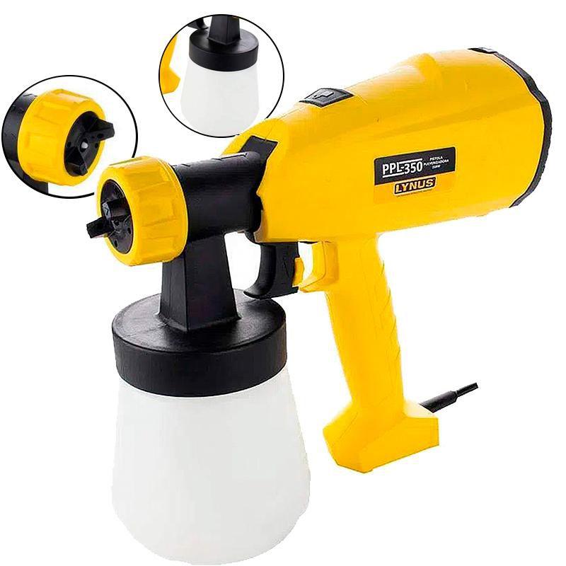 Pistola de Pintura e Pulverizadora Elétrica 350W PPL-350 LYNUS ...