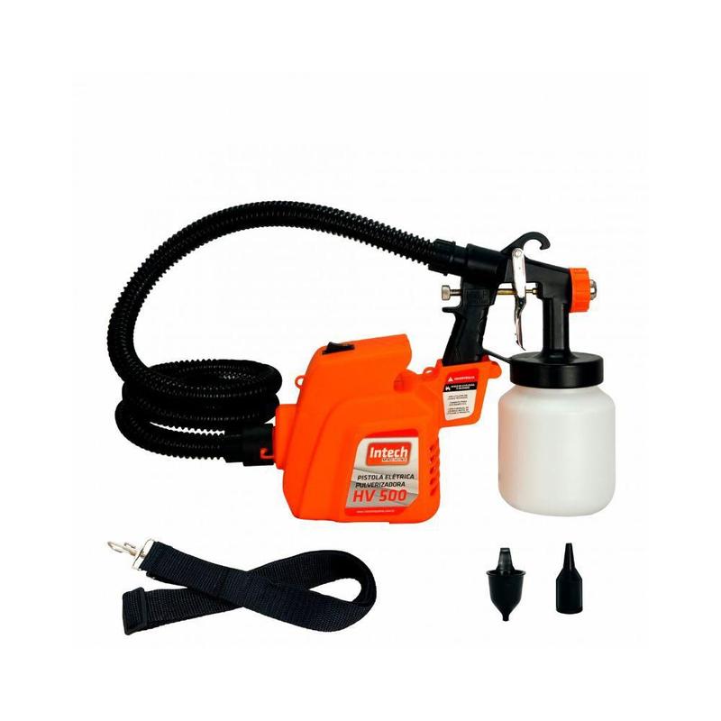 Pistola Elétrica Intech Pulverizadora HV500 220V - Pistola de Pintura ...