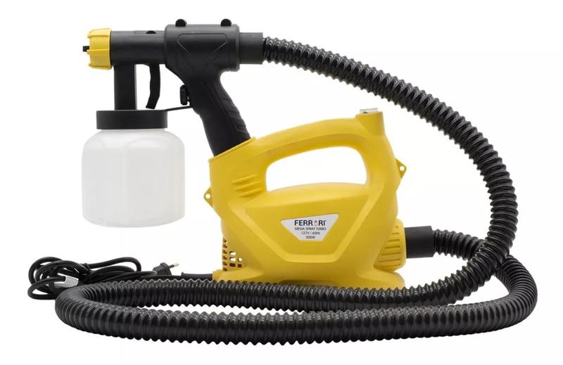 Pistola Pulverizadora Elétrica Ferrari Mega Spray Mst-500w 127V ...