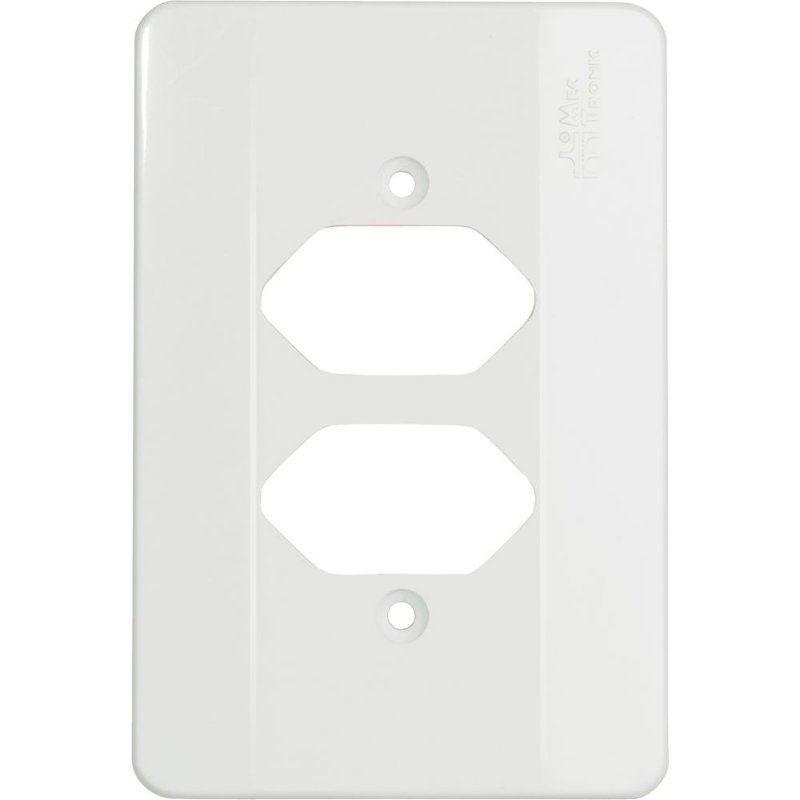 Placa 4x2 millenium p/02 tomada ref 39092 - MEC TRONIC - Espelho ...