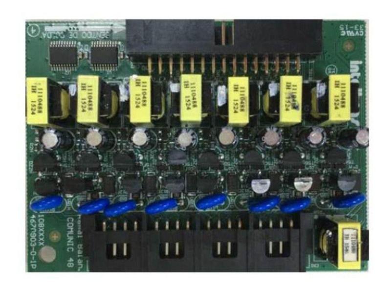 Placa 8 Ramais COMUNIC 16/48 Balanceados Intelbras - Placa de Ramal - Magazine Luiza