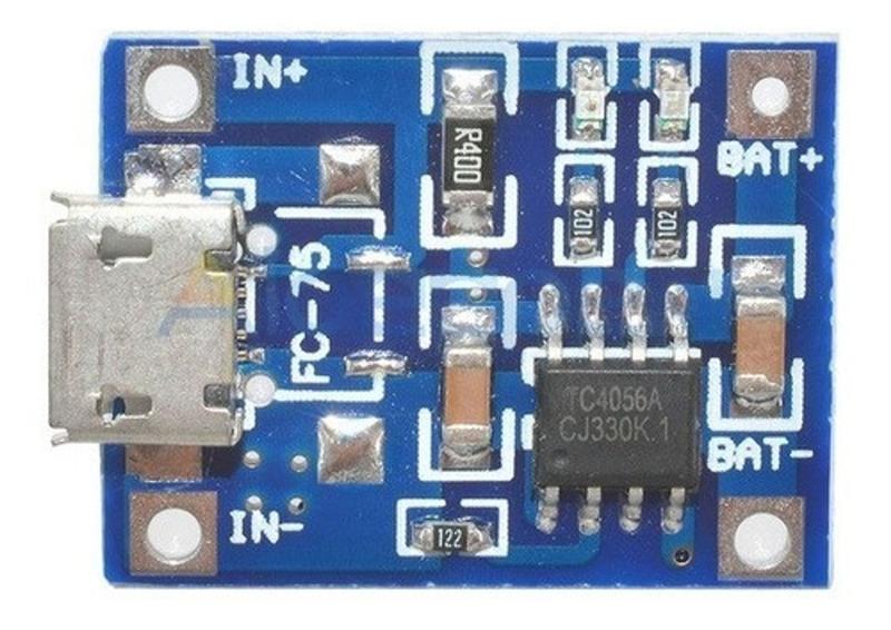 Placa Arduíno Para Carregar Bateria De Lithium 3,7v Tp4056 - - bgb ...
