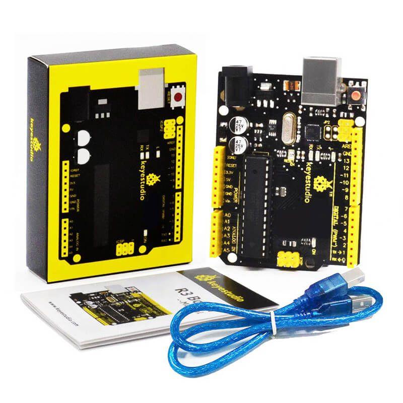 Placa Circuito Controladora Atmega 2560 Com Cabo - ROBOSHOP - Relé ...