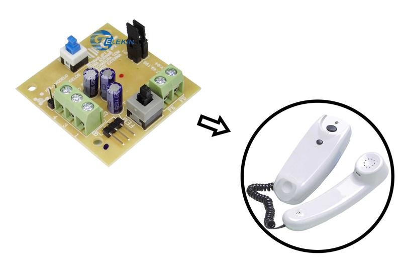 Placa Circuito Impresso Interfone Monofone AZ01 AZ HDL - Placa ...
