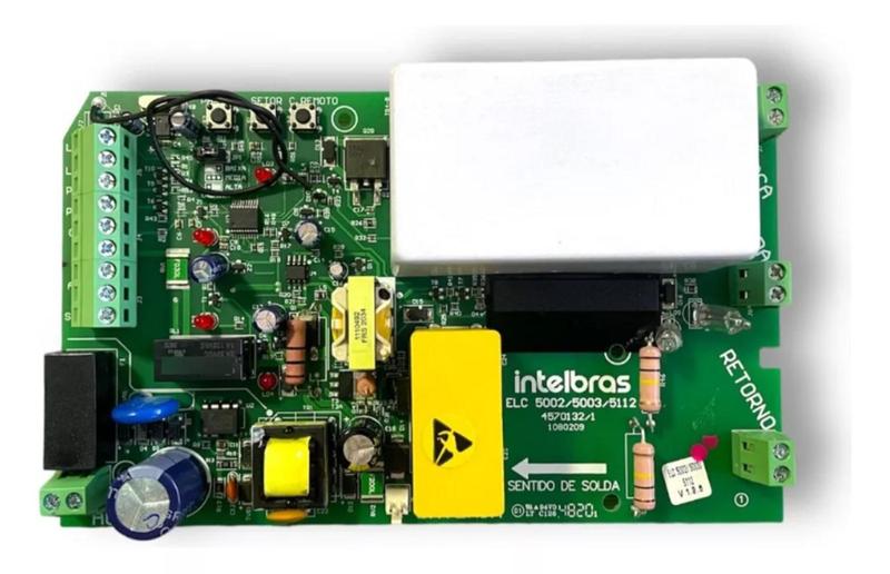 Placa Cpu P/ Cerca Elétrica Intelbras Elc 5112 Original - Central de ...