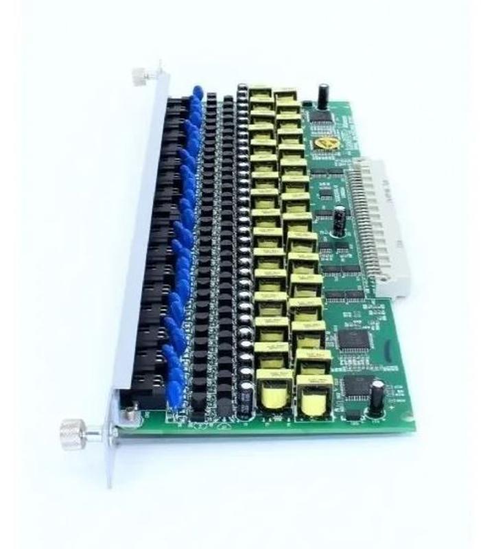 Placa De 32 Ramais Balanceados Para Cp192 E Cp352 Intelbras - Placa de Ramal - Magazine Luiza