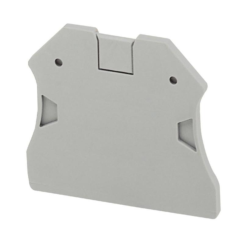 Placa de Extremidade para Borne SAK NSYTRAC22 2,5 - 10mm Cinza ...