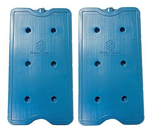 Placa de Gelo Artificial Gelotech Reutilizável 750ml Kit 2 unidades ...