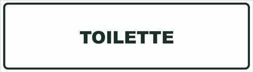 Placa De Identificação Toilette 30x8 - Afonso Sinalizações - Placa de ...