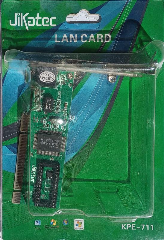 Placa de Rede 10/100 Pci - JIKATEC - Placa de Rede - Magazine Luiza