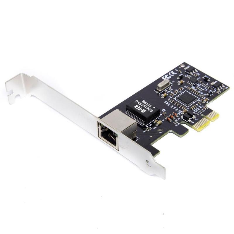 Placa De Rede Pci Express 1X Gigabit Jpr-02 Perfil Feasso - Placa de ...