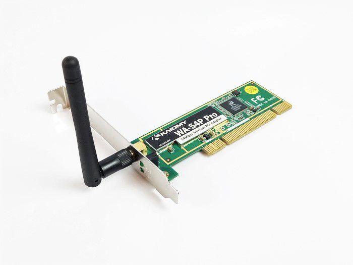 PLACA DE REDE WIRELESS 802.11g 54MBPS 2.4G WA-54P PRO KAIOMY - Placa de ...
