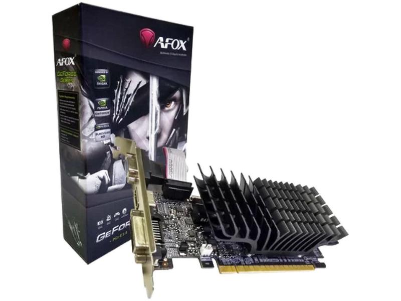 Placa de Vídeo Afox NVIDIA GeForce GT210 - 1GB DDR3 64 bits AF210 ...