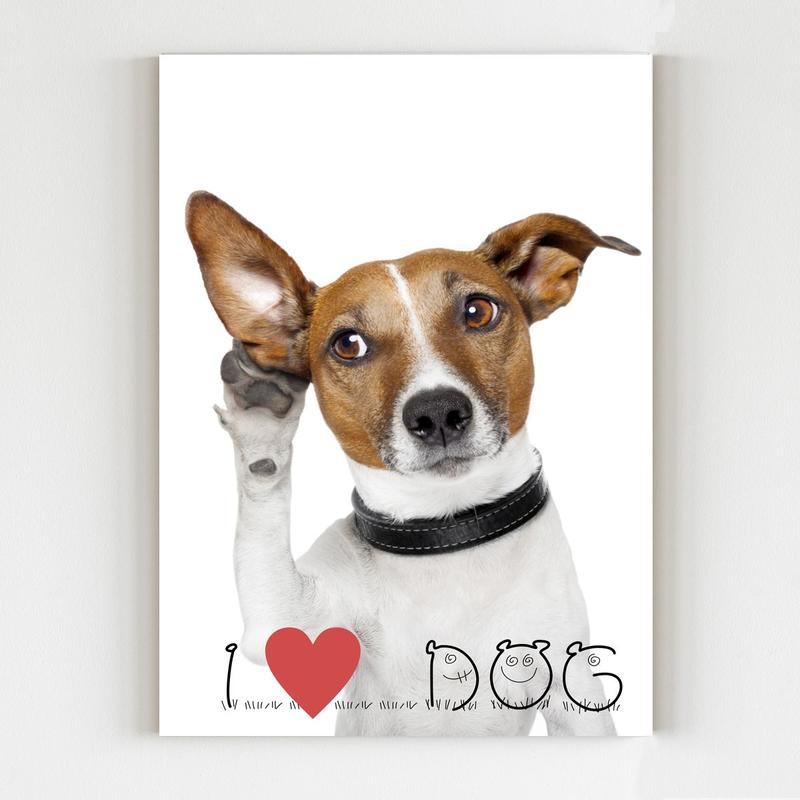Placa decorativa i love dogs amo cachorros pet fofo cute - Super ...