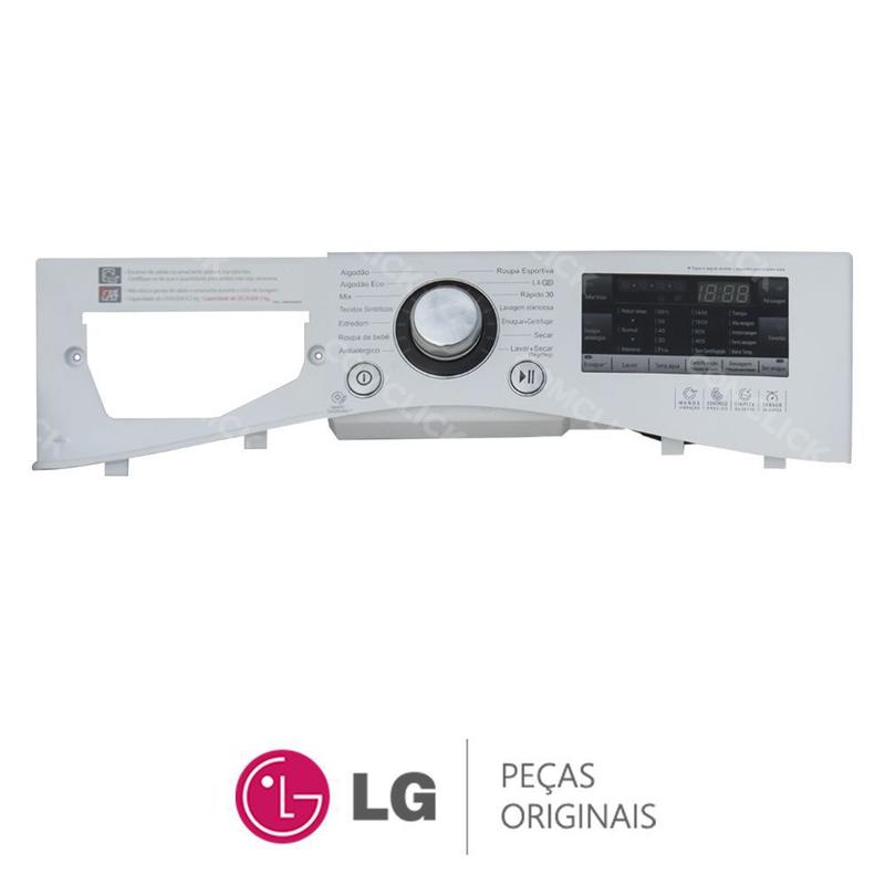 Placa Display / Interface 110V com Painel Frontal Completo Branco Lava ...