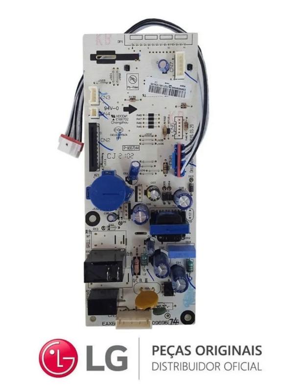 Placa Display Microondas LG Mh8297cir Mh8295cir Eax66704404 - Peças ...