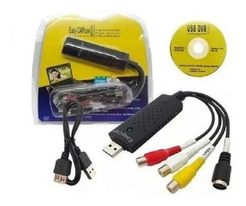Placa Easy Capture Vídeo Externo Via Usb E Captura Áudio Nf - Easycap ...