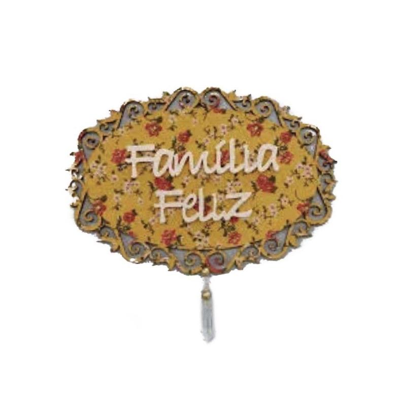 Placa Família Feliz - Criativos - Placa Decorativa - Magazine Luiza