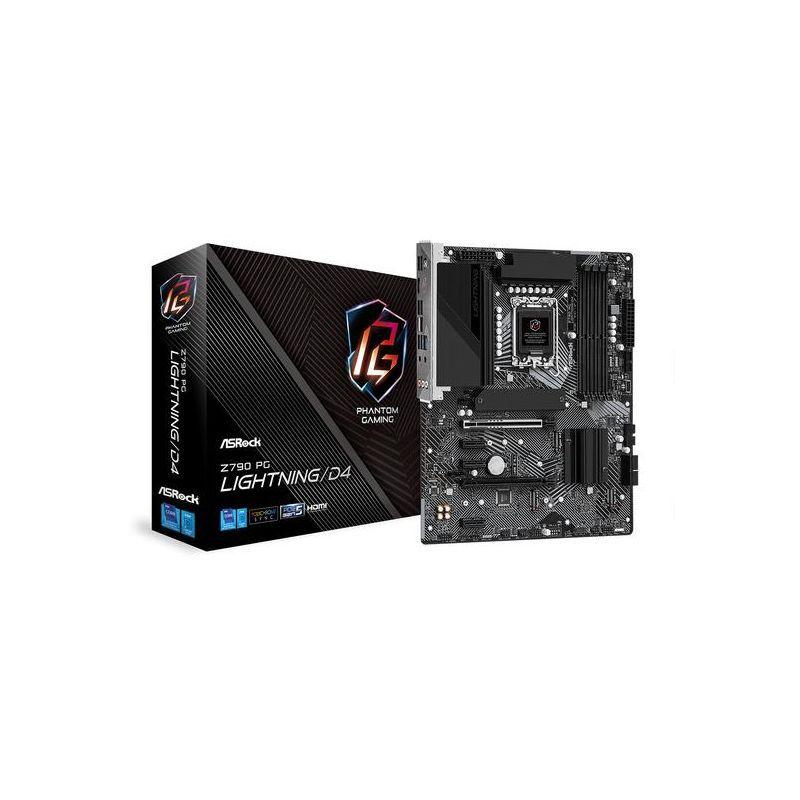 Placa Mãe 1700 Asrock Z790 Pg Relâmpago D4 Ddr4 Hdmi Usbc - Placa Mãe ...