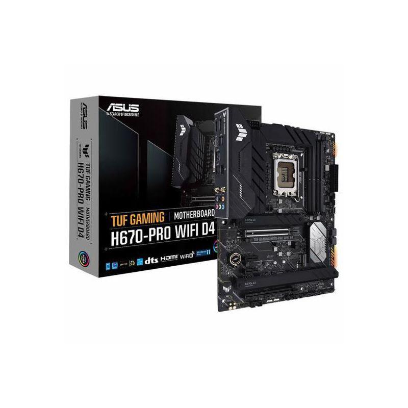 Placa Mãe Asus Tuf Jogos H670 Pro Wi Fi D4 Socket Lga 1700 Ddr4 - Placa Mãe - Magazine Luiza