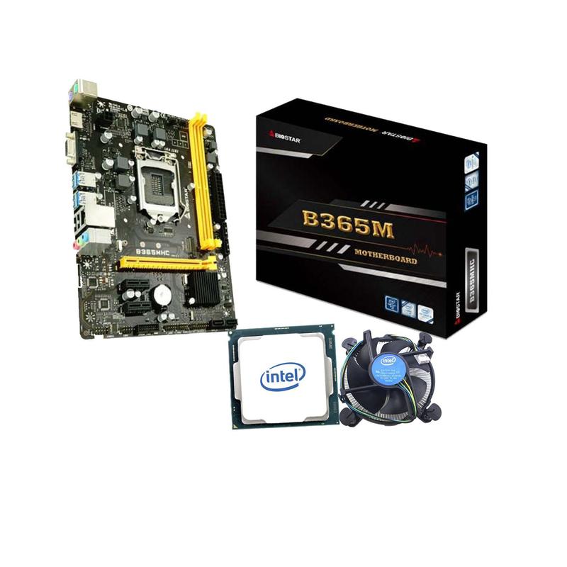 Placa Mae Biostar B365mhc Core I3 9100t Cooler Original - Placa Mãe ...
