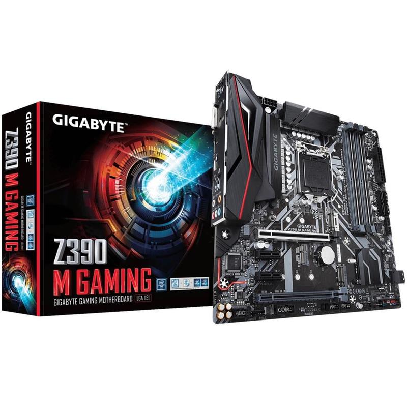 Placa Mãe Gigabyte Z390 M Gaming Intel 1151 8/9Ger DDR4 mATX - Z390 M ...