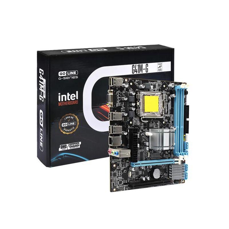 Placa Mãe Goline G41M G Socket Lga 772 2 Ddr3 - Placa Mãe - Magazine Luiza