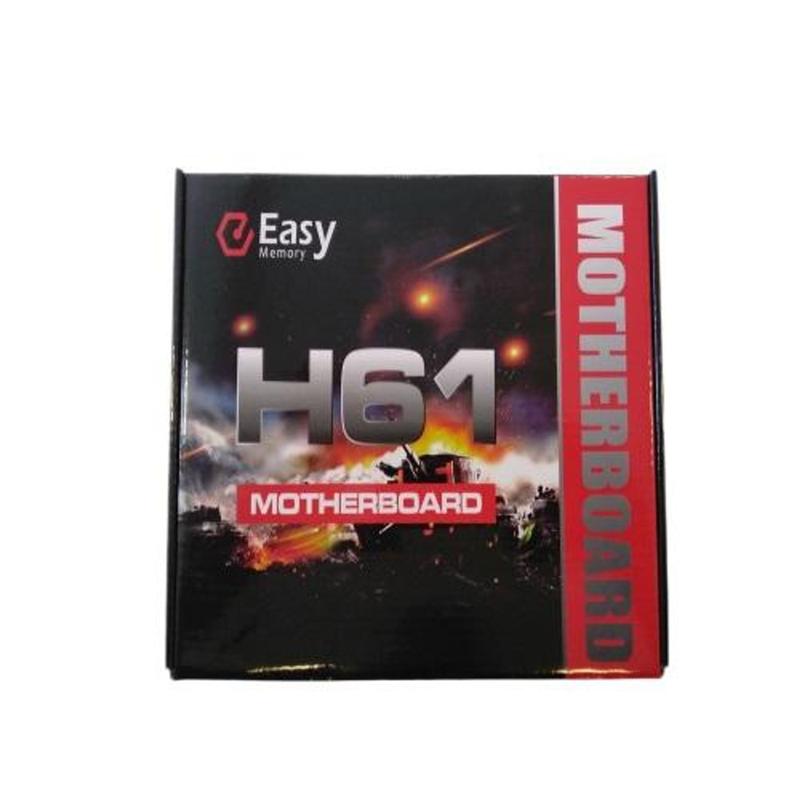Placa Mãe HDMI VGA LGA 1155 Chip Intel H61 Memória Ddr3 1600/1333/1066 ...