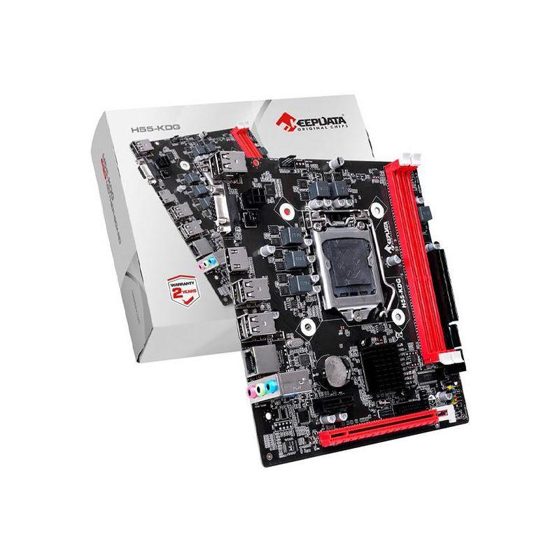 Placa Mãe Keepdata H55 Kdg Socket Lga 1156 2 Ddr3 Nvme - Placa Mãe ...
