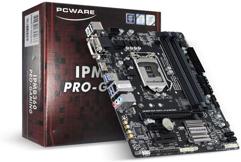 Placa-Mãe Pcware IPMB360 PRO Gaming LGA 1151 mATX DDR4 - PCWARE/WIN ...