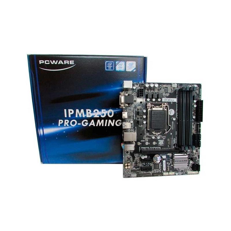 Placa Mãe PcWare Pro Gaming IPMB250 1151 DDR4 VGA USB 3.0 - PC Ware ...
