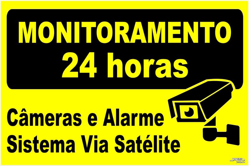 Placa Monitoramento Câmeras E Alarme Sistema Via Satélite - Afonso ...