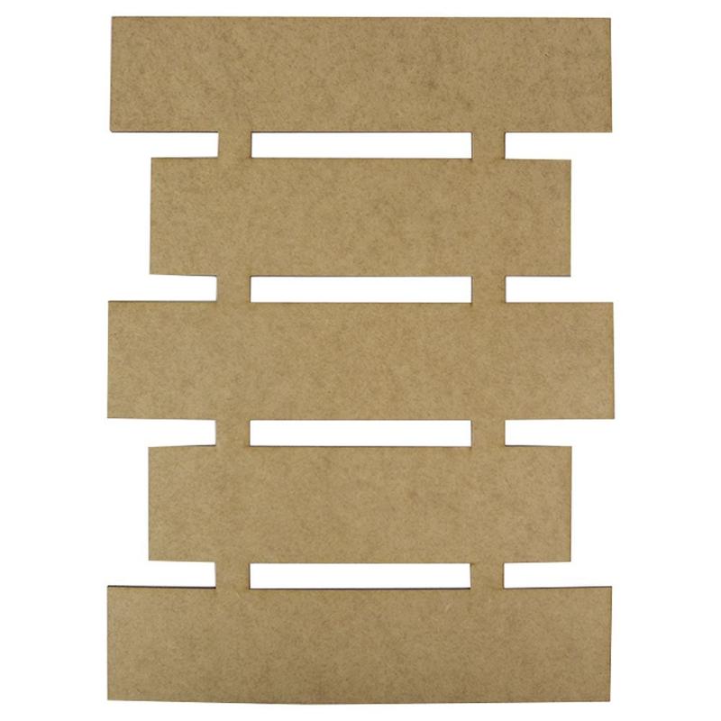 Placa Pallet em MDF 41x30cm - Palácio da Arte - Art & Hobby - Peças de ...