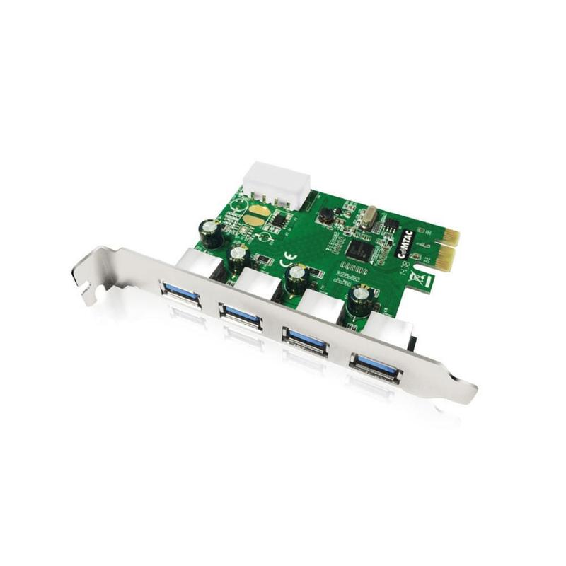 Placa Pci Express De 4 Portas Usb 3.0 Superspeed Comtac 9212 - Peças ...