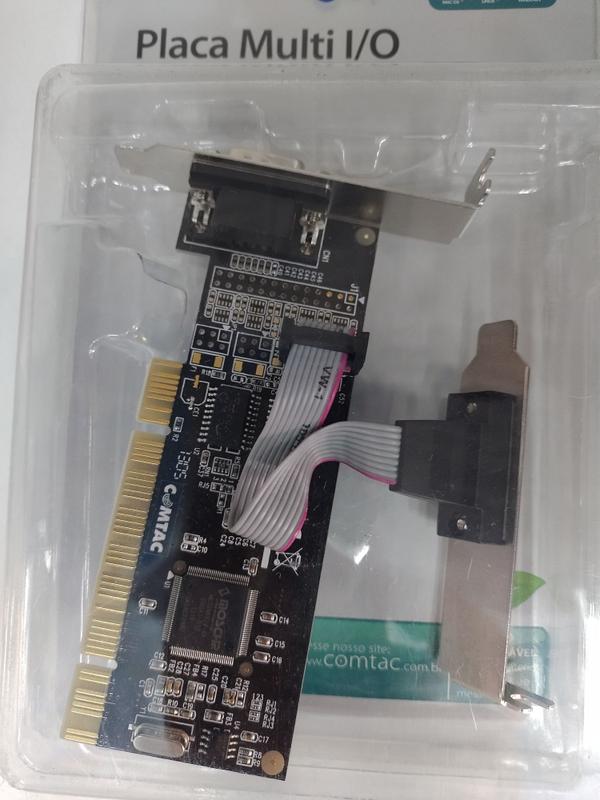 Placa PCI Low Profile 2 portas Seriais 9044 - Comtac - Peças para ...