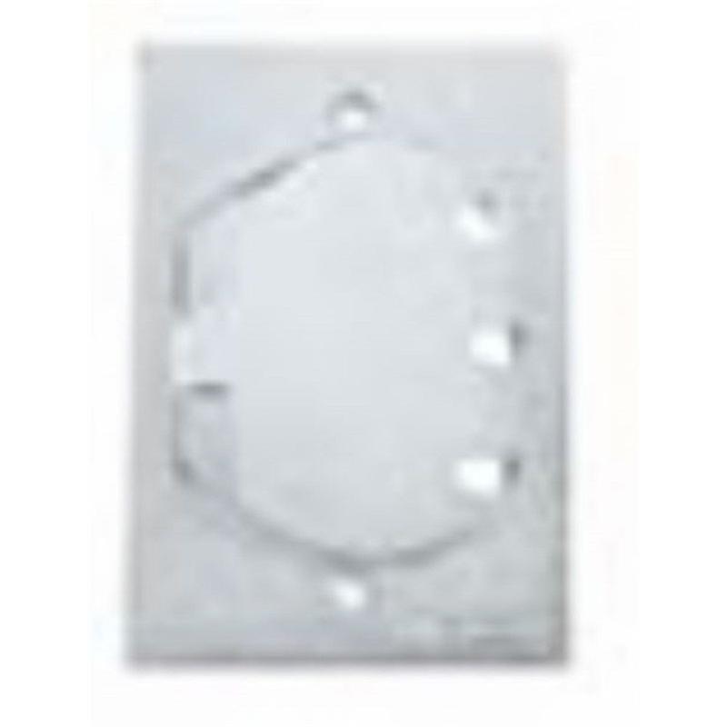 Placa Piso Aluminio Tramontina 4x2 Unha Para 1 Rj45 56121/088 - Espelho ...