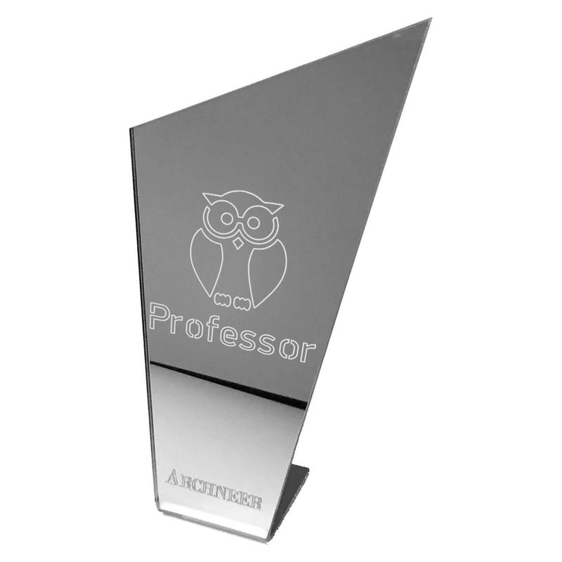 Placa Professor Escultura Estatueta Símbolo Profissão Enfeite Presente ...