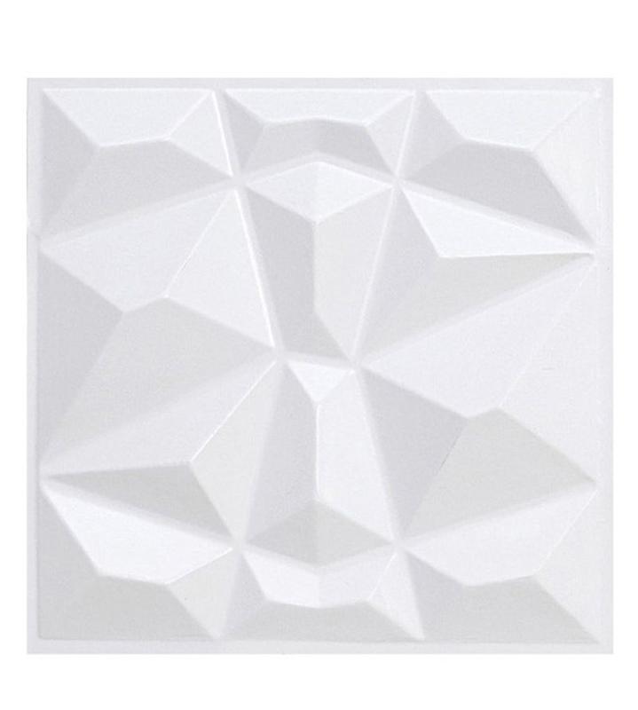 Placa PVC 25x25cm 3D Decorativa Autocolante Revestimento Plástico Auto ...