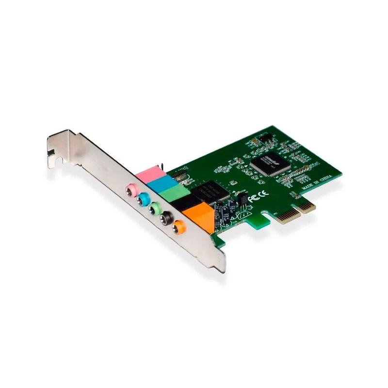 Placa Som Barramento Pci Express 32 Bits Saida Audio 5.1 - MULTILASER ...