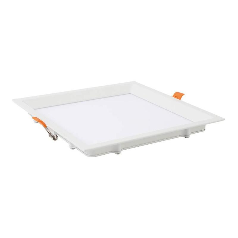 Plafon de Embutir Quadrado de Led Recuado 166 X 166 Mm 15w / 3000k ...