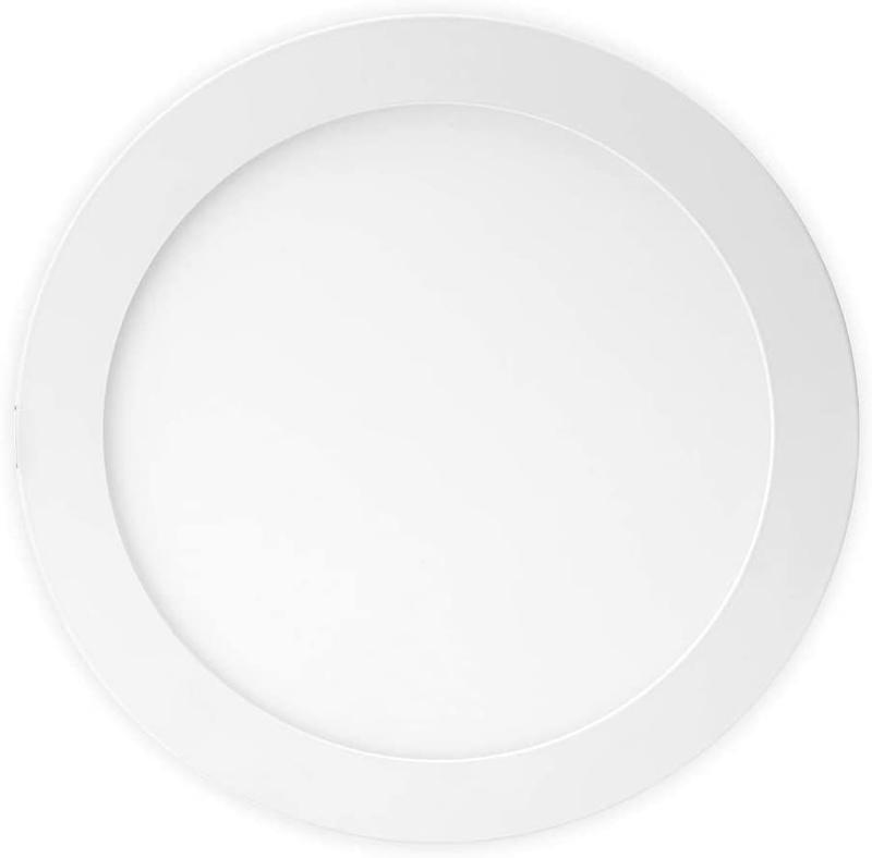 Plafon Led Philips Embutir Redondo Dl252 Amarelo 18w 6500k 1300 Lumens ...