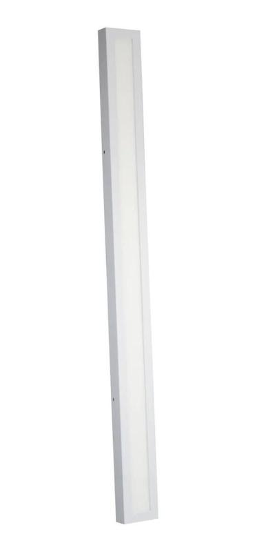 Plafon Led Retangular Sobrepor 36W 120x10cm Branco Quente 3000K Avant ...