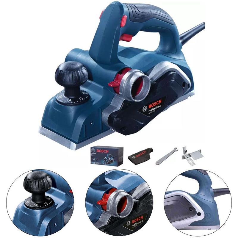 Plaina elétrica professional 700 w gho 700 bosch - Plaina Elétrica ...