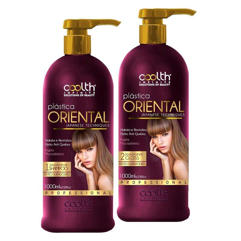 Plastica Dos Fios Oriental Coolth - Kit de Tratamento para Cabelos ...