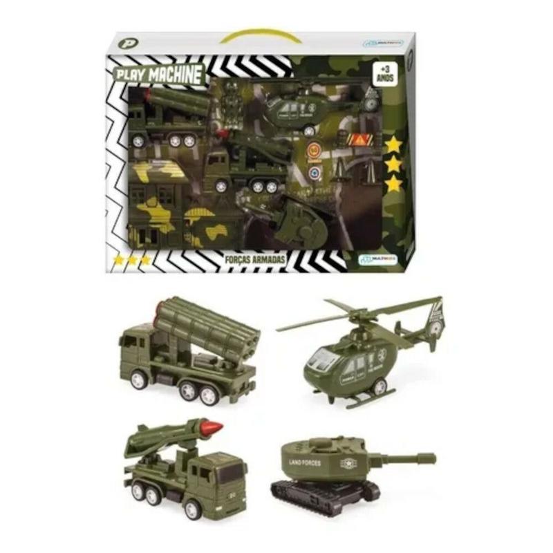 Play machine play set forcas armadas - multilaser - Playsets - Magazine ...