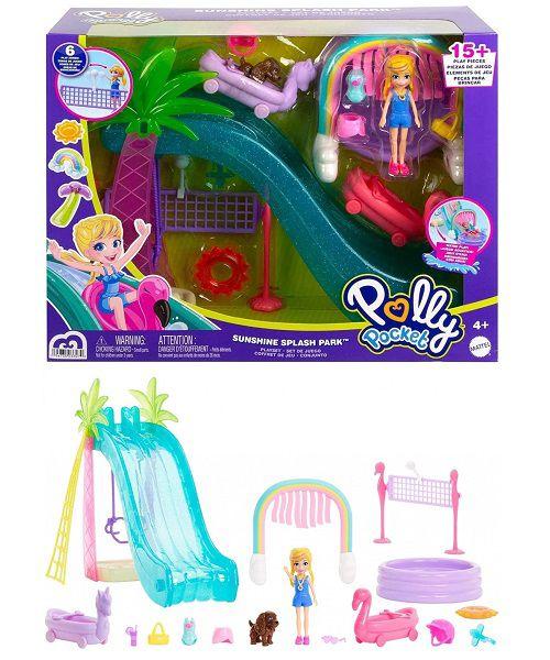Playset Polly Pocket Brincadeira Na Água - Splash Park - HDW63 - Mattel ...