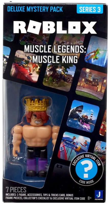 Playset Roblox Deluxe Mystery Pack - Serie 3 - Muscle Legends: - Sunny ...