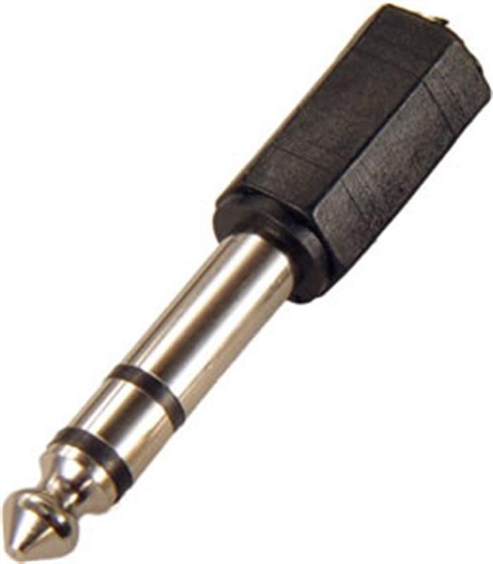 Plug Adaptador De Audio P10 Macho Para P2 Femea Estereo - Csr - Plugs e ...